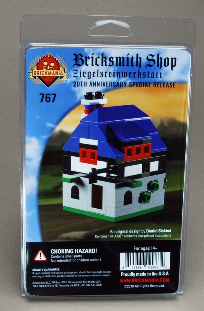 LEGO 767 Bricksmith Shop von Brickmania im Review