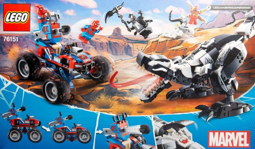 LEGO Marvel Spider-Man: offizielle Bilder zum Venomosaurus Ambush 76151 ...