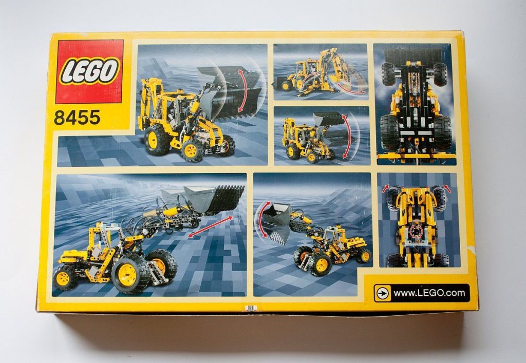 LEGO Technic 8455 Backhoe Loader von 2003 im Classic-Review