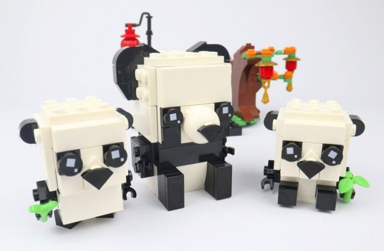 Lunar New Year: LEGO BrickHeadz 40466 Pandas im Review