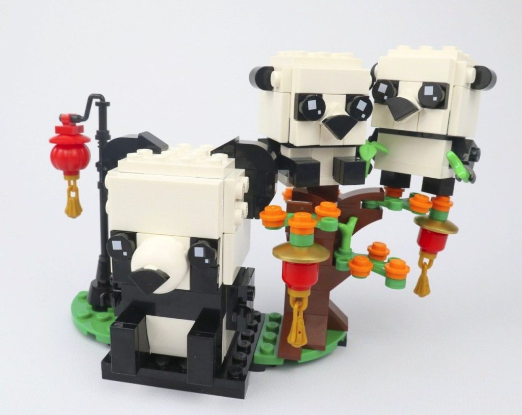 Lunar New Year: LEGO BrickHeadz 40466 Pandas im Review