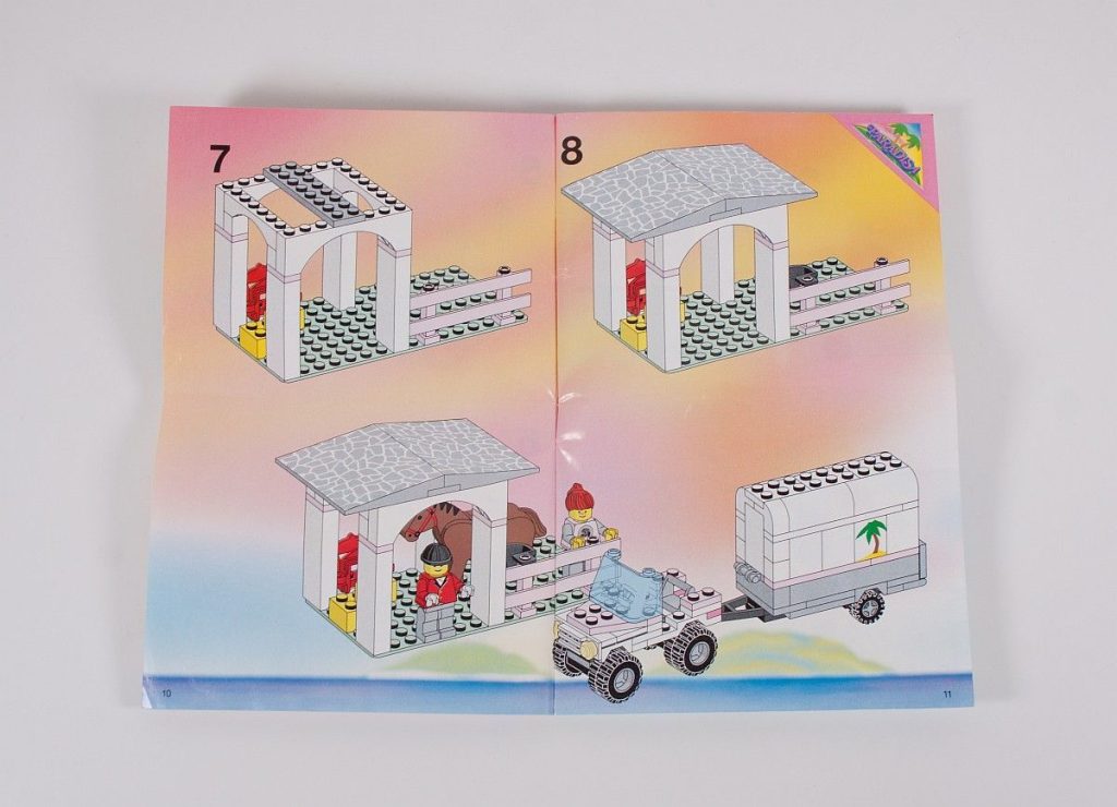 LEGO 6359 Horse Trailer & LEGO 6405 Sunset Stables im Classic-Review ...