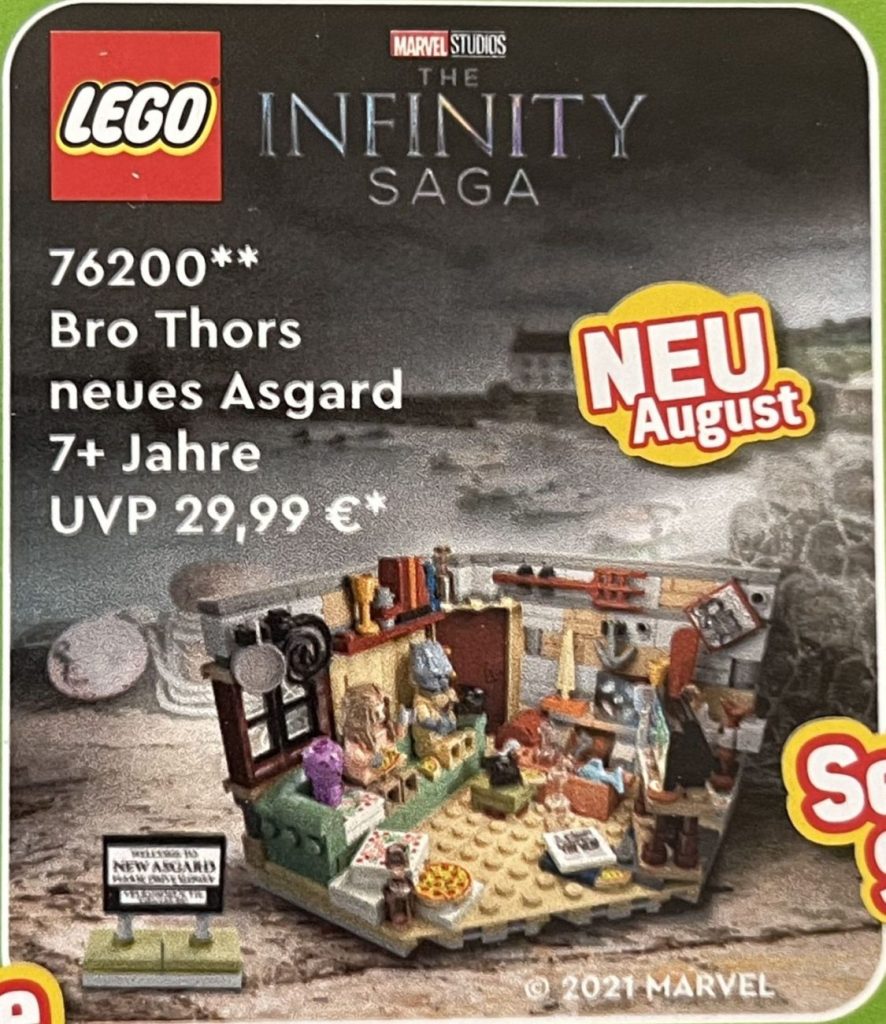 LEGO 76200 Bro Thor's New Asgard: Erstes Bild im LEGO Katalog