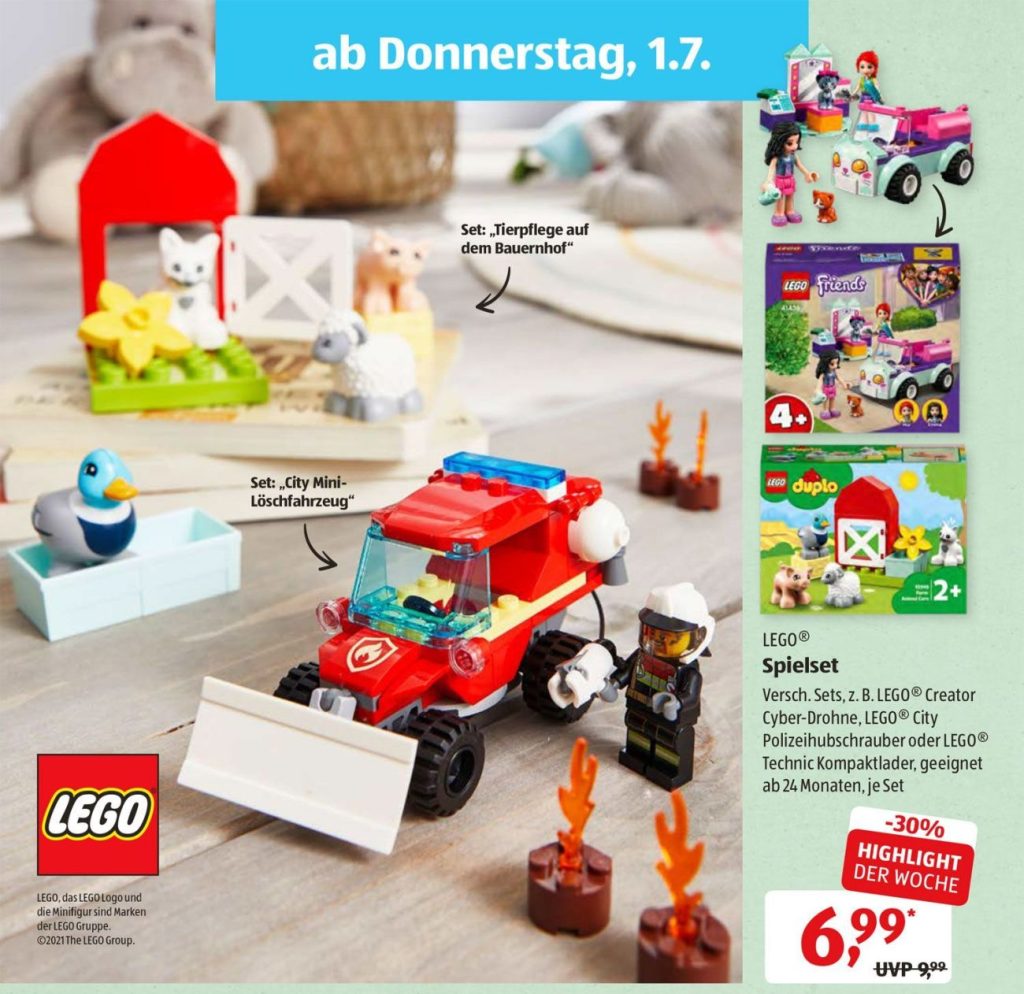Aldi Süd: LEGO Sets für 6,99 Euro ab heute im Angebot | PROMOBRICKS
