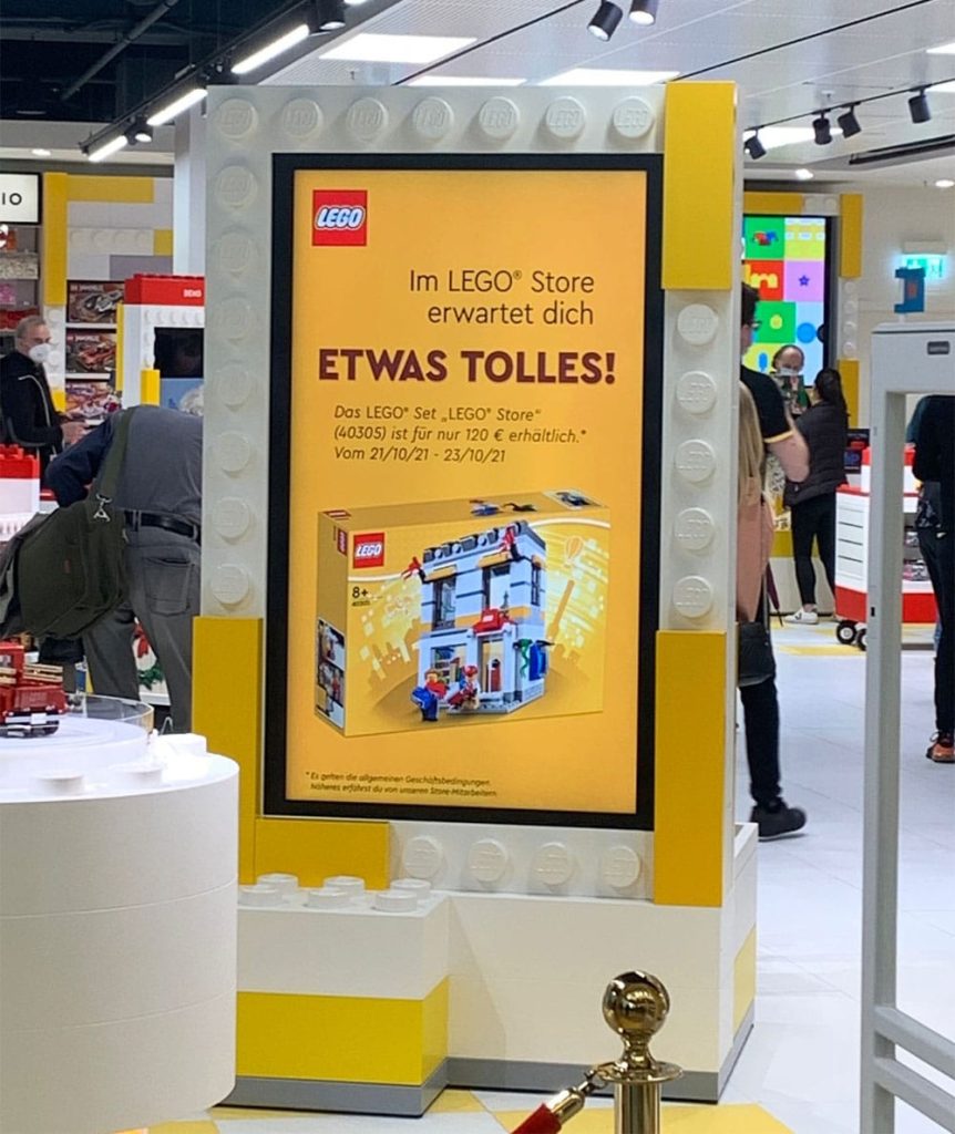 LEGO Store Dresden eröffnet: Keine Store-Fliese, keine baubare Figur