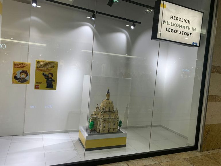 LEGO Store Dresden eröffnet: Keine Store-Fliese, keine baubare Figur