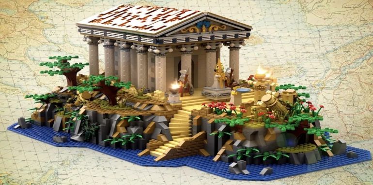 Der Ancient Greek Temple sammelt erneut 10.000 Votes auf LEGO Ideas ...
