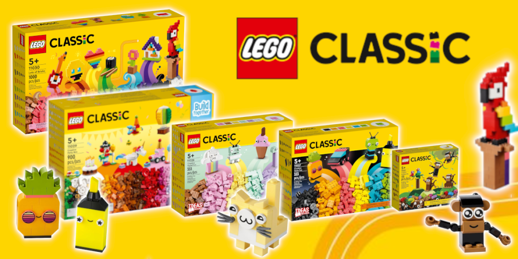 LEGO Classic 2023 März-Neuheiten: Neue Steine zum kreativen Bauen ...