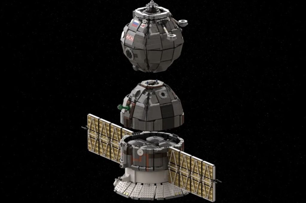 Die Roscosmos Soyuz steigt ins LEGO Ideas Review auf