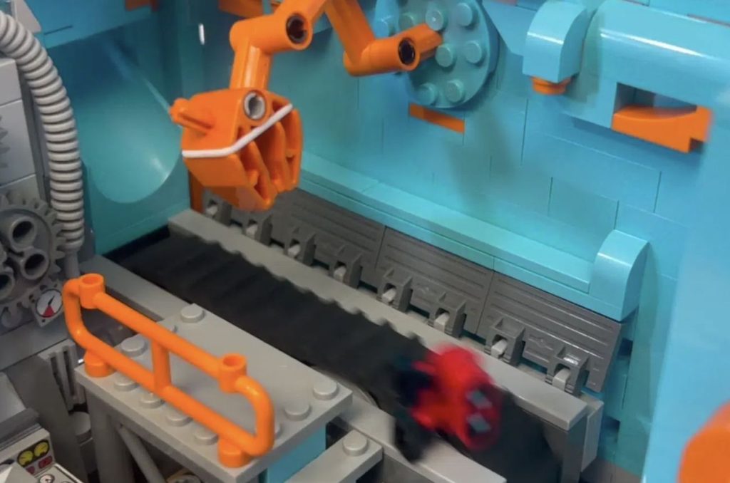 Robotic Mech Factory wird ins LEGO Ideas Review gewählt