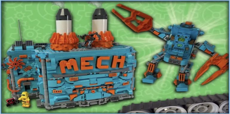 Robotic Mech Factory wird ins LEGO Ideas Review gewählt