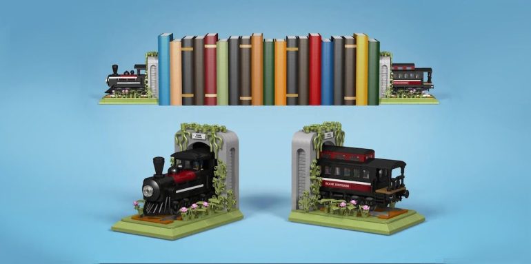 Die Train Bookends schaffen es erneut ins LEGO Ideas Review | PROMOBRICKS