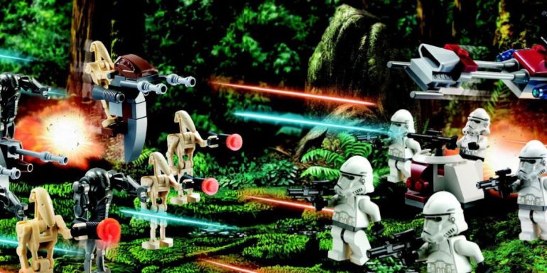 LEGO 75372 Clone Trooper & Battle Droid Battle Pack: 9 Figuren und jede ...