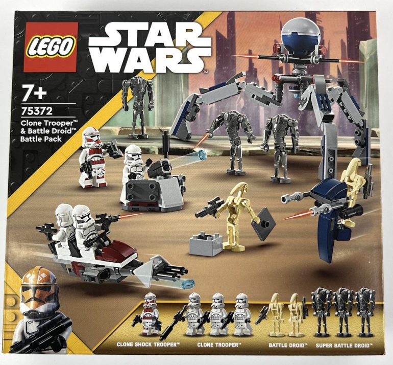 LEGO Star Wars 75372 Clone Trooper & Battle Droid Battle Pack im Review