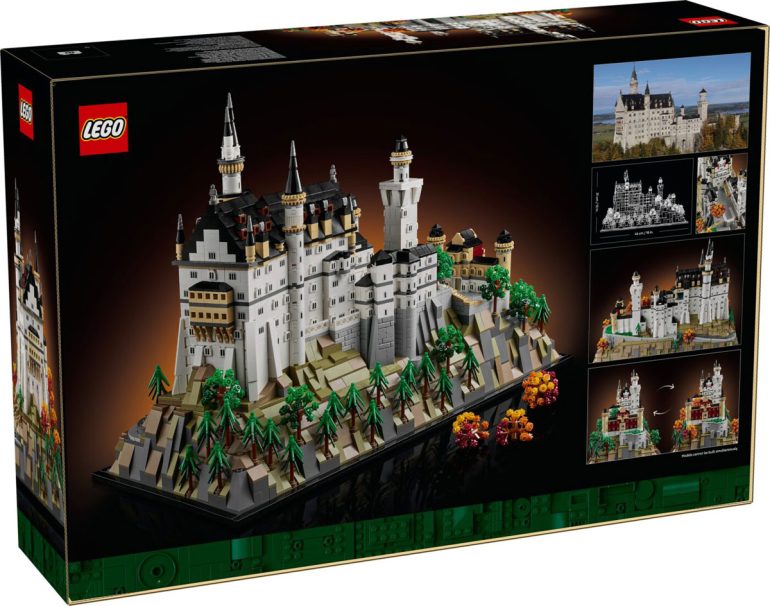 LEGO Architecture 21063 Schloss Neuschwanstein offiziell vorgestellt