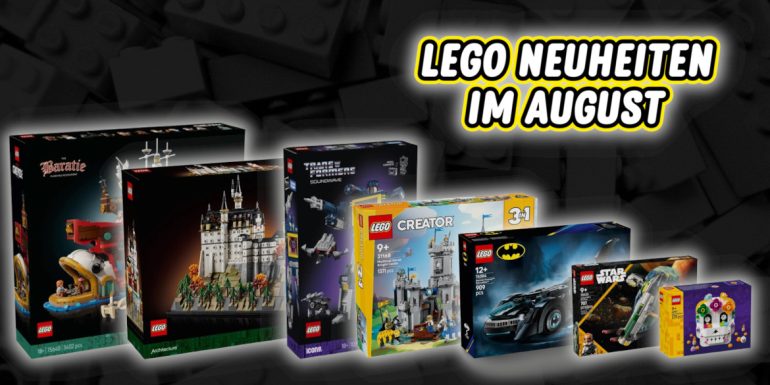 LEGO Neuheiten im August 2025 mit One Piece, Star Wars, Speed Champions ...